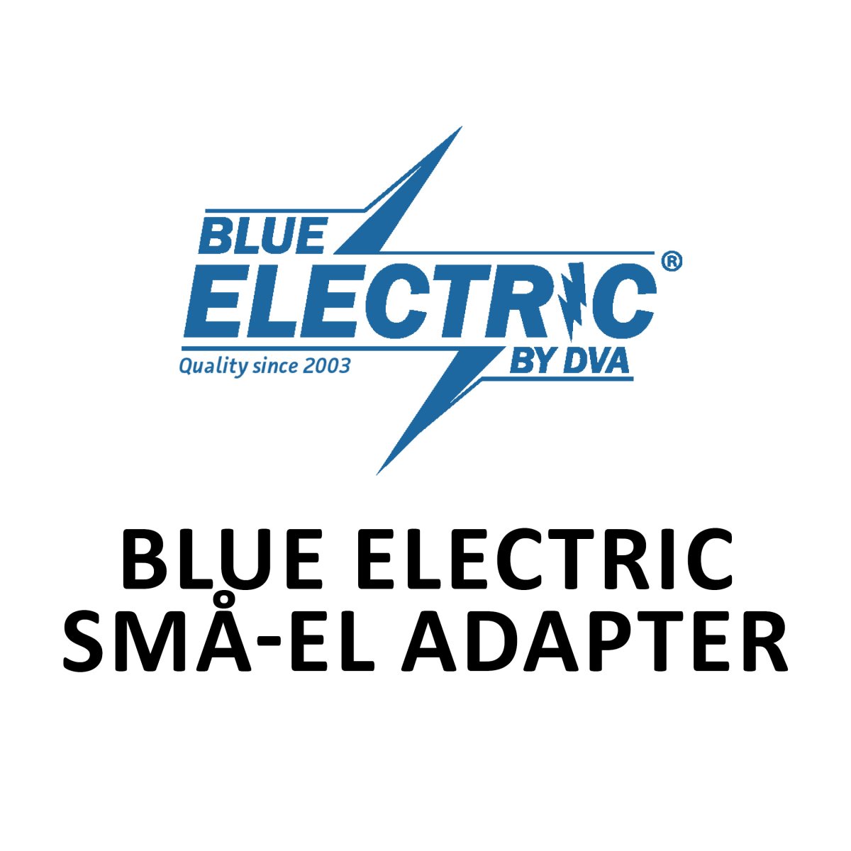 Blue Electric små-el adapter - DVA A/S