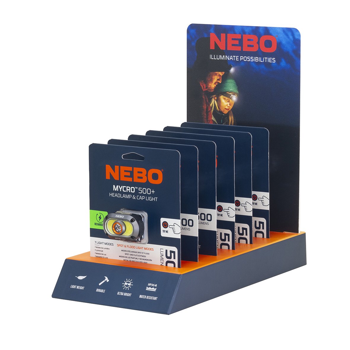 NEBO Display for Mycro+ - 6 stk - Nebo POS - DVA A/S
