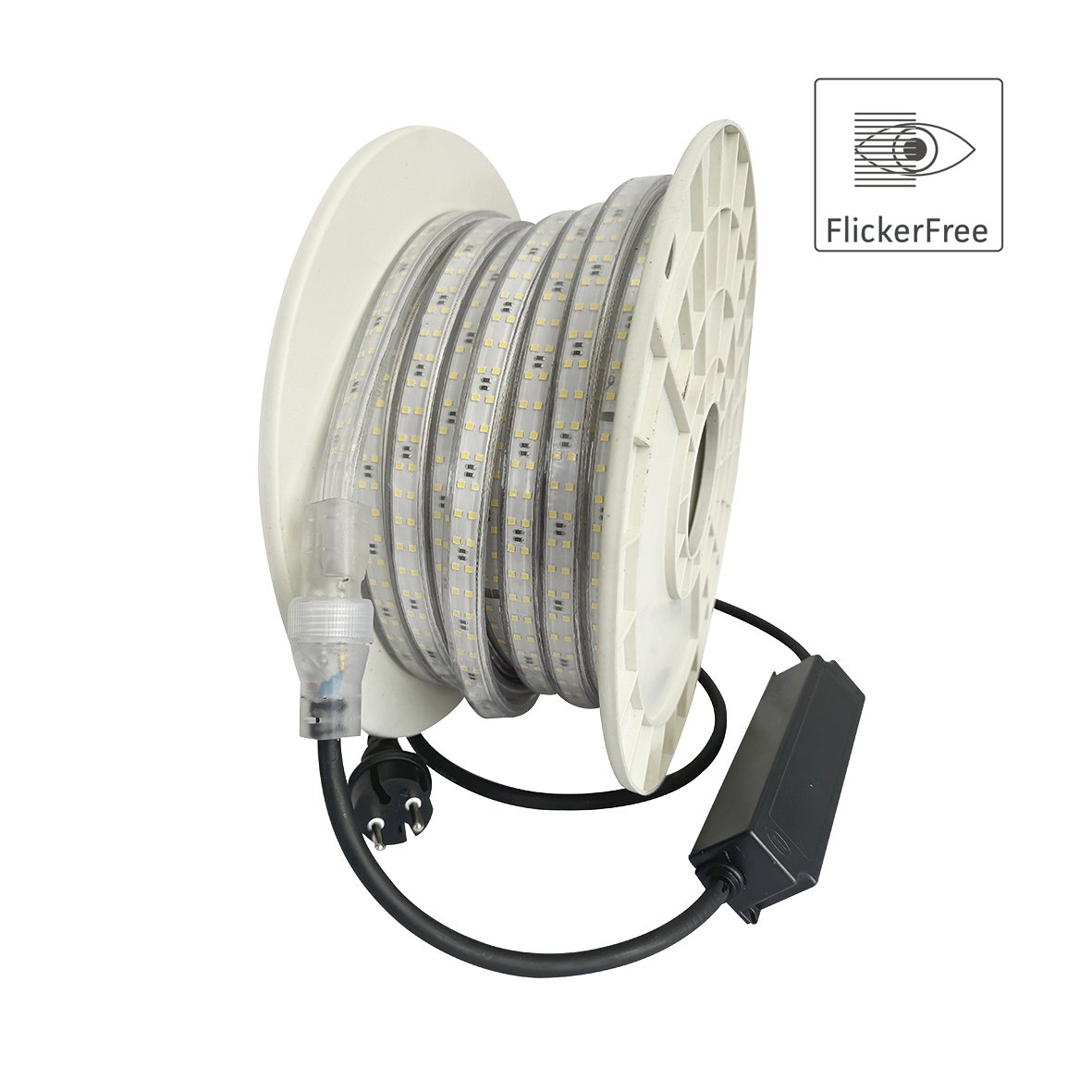 BLUE ELECTRIC Flex-Line LED strip 1280 lm/m 25m "Flicker free ...